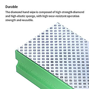 Kakalote Diamond Hand Polishing Pad Diamond Sanding Pads Marble Tile Polishing Pad for Stone Ceramic Tile Glass Grinding Trimming 4Pcs/Set Grit 60# 100# 200# 400#(3.74x2.36x1.22inch)