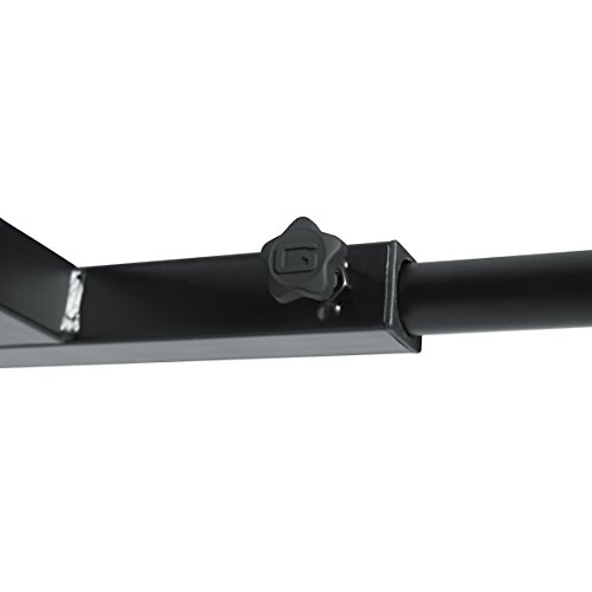 Gator Frameworks Keyboard and Audio Utility Table with Multi Point Adjustability and Built in Leveling Bubble; Min/Max Height - 26"/44" (GFW-UTILITY-TBL), Black