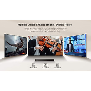 Hisense 2.1 Channel Sound Bar Home Theater System with Bluetooth (Model HS214) (Renewed)