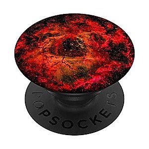 Dark Star Nebula Red Space PopSockets PopGrip: Swappable Grip for Phones & Tablets