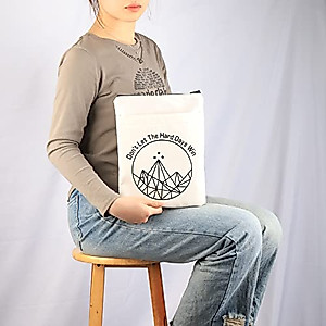 ACOTAR Inspired Night Court Quote Book Sleeve Don't Let The Hard Days Win Book Cover SJM Bookish Merch Book Zipper Pouch Inspirational Gift  (Don't Let BS)