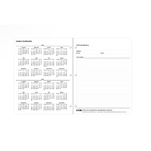 SUHEYLA Ispirational Pen and Bluesky January 2023 - December 2025 2 Years Monthly Stapled Planner 8.5" x 11"