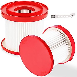 2 Pack Wet Dry Vacuum HEPA Filter 49-90-1900 Filter Compatible With Milwaukee Cordless M18 M12 M28 Vacuums 0780-20,0880-20,0960-20, 0970-20