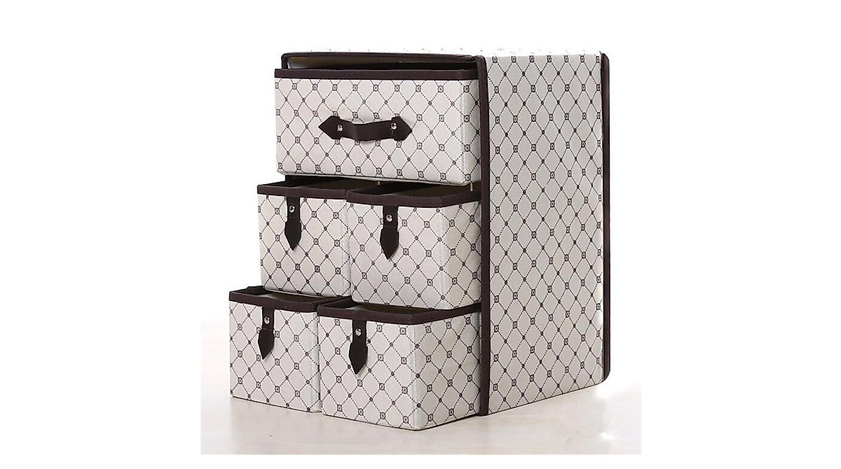 PILER Foldable Storage Box Set for Closet Organization | Space-Saving ...