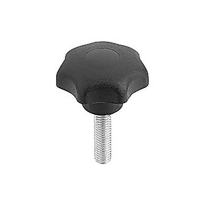 Star Grip Knob, M8, Ext, 1.99, 2.75, 1.26, L