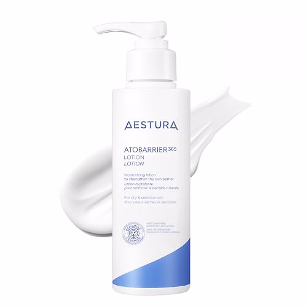 AESTURA ATOBARRIER365 CERAMIDE LOTION | Lightweight Face Moisturizer for Normal to Dry Skin for Men and Women | 5.07 oz, 150ml