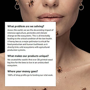 THE LACRIMA FOUNDATION Embrace Elegance: Limited Edition Wild Honey Bee Bracelet - Yellow Gold