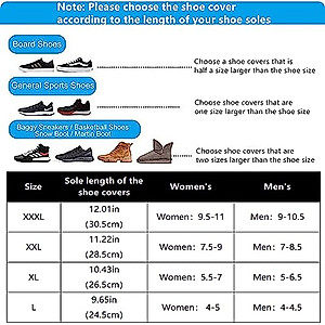 DARAEKJ Waterproof Shoe Covers, Reusable Rain Shoe Covers Waterproof,Non Slip Durable Silicone Shoe Covers Waterproof for Men and Women (XXL (Women 7.5-9, Men 7-8.5), Grey)