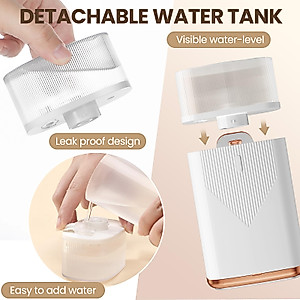 Portable Handheld Steam Garment Steamer Foldable: Effortless Wrinkle Clothes Steam Iron Removal 20-Second Fast Heat-up, 1200W, 120ml Water Tank for Home & Travel (120V Only, Not for Europe)