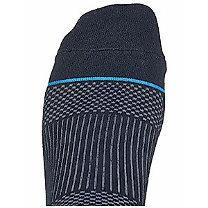 Bauer Hockey Performance Skate Sock ('21), Low (Medium), Black, 1059309