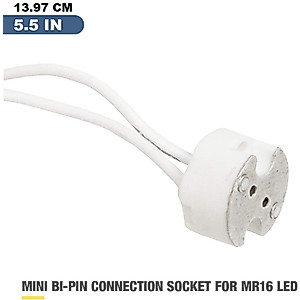 DEMASLED Mini Bi-pin Socket Led Light mr11 mr16 Halogen Bulbs Base lamp gu5.3 g4 gu4 gu5.3 gu6.35 gy6.35 gx5.3 gz4