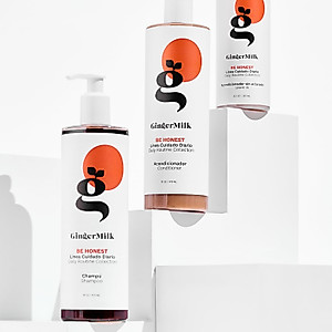 Be Honest Collection For Optimal Hair Health - Rich in vitamins and antioxidants | Shampoo 16oz + Conditioner 16oz + Leave-In 8oz | Experience your hair frizz-free and loose