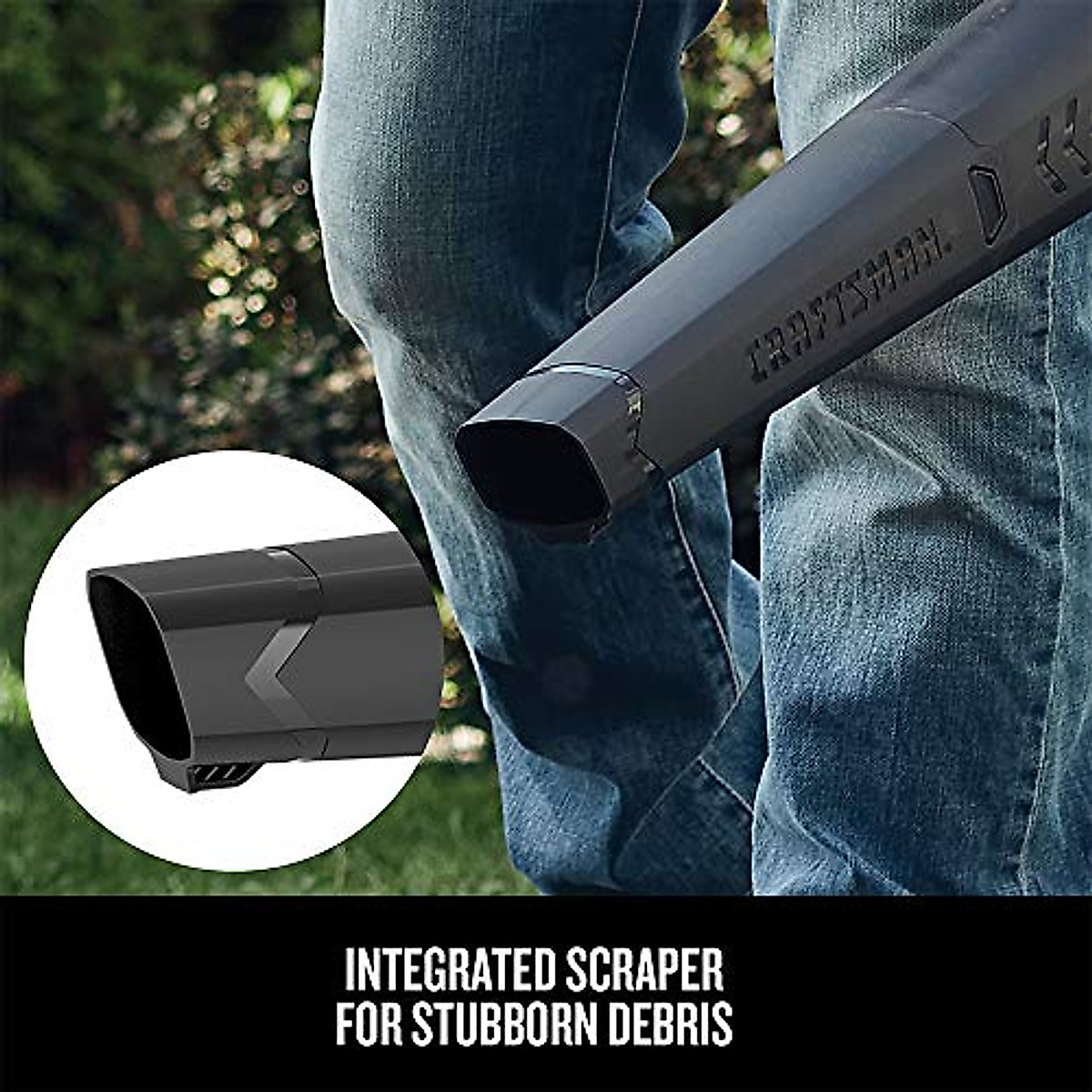 CRAFTSMAN 20V MAX Cordless Leaf Blower Kit with Battery & Charger Included (CMCBL710D1)