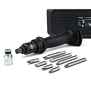 Capri Tools Premium Impact Driver Set, Manual Reversible, for Brake Caliper Screws, 1/2" Drive, Screwdriver