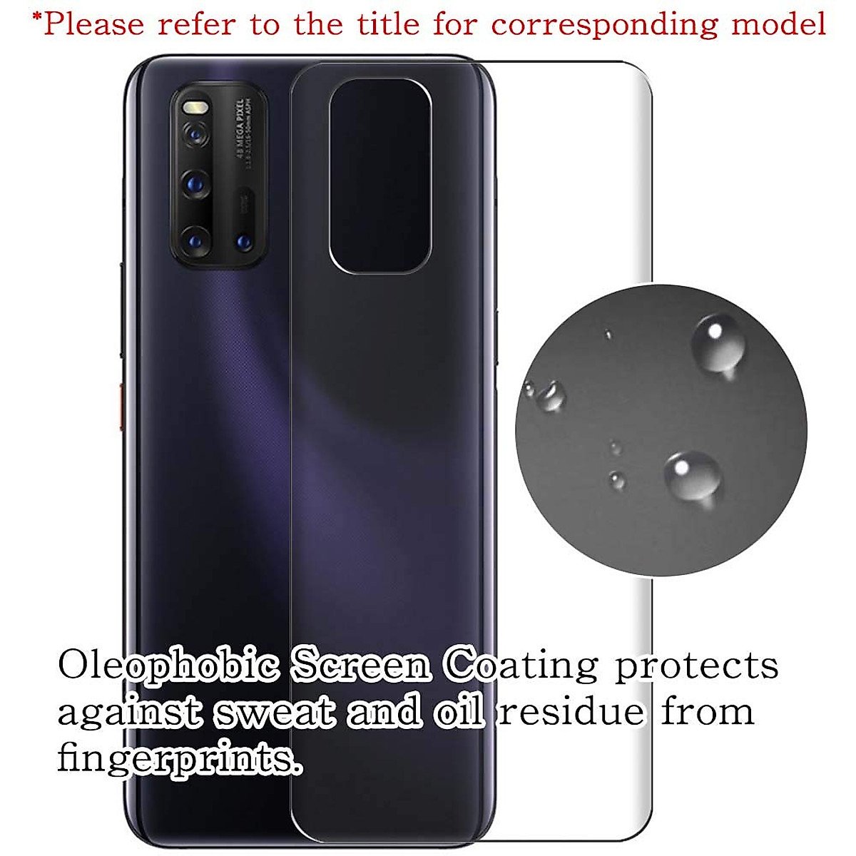 Puccy 2 Pack Back Screen Protector Film, compatible with Lenovo ThinkPhone by Motorola Moto TPU Guard Cover （ Not Tempered Glass/Not Front Screen Protectors ）