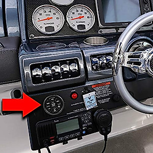NVX XUBT4 Universal Marine Grade Bluetooth 4.0 Audio Receiver & Controller for Boats/Cars/ATV