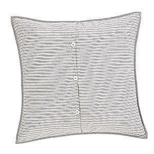 VHC Brands Ashmont Bedding Accessory, Ticking Stripe Euro Sham 26x26