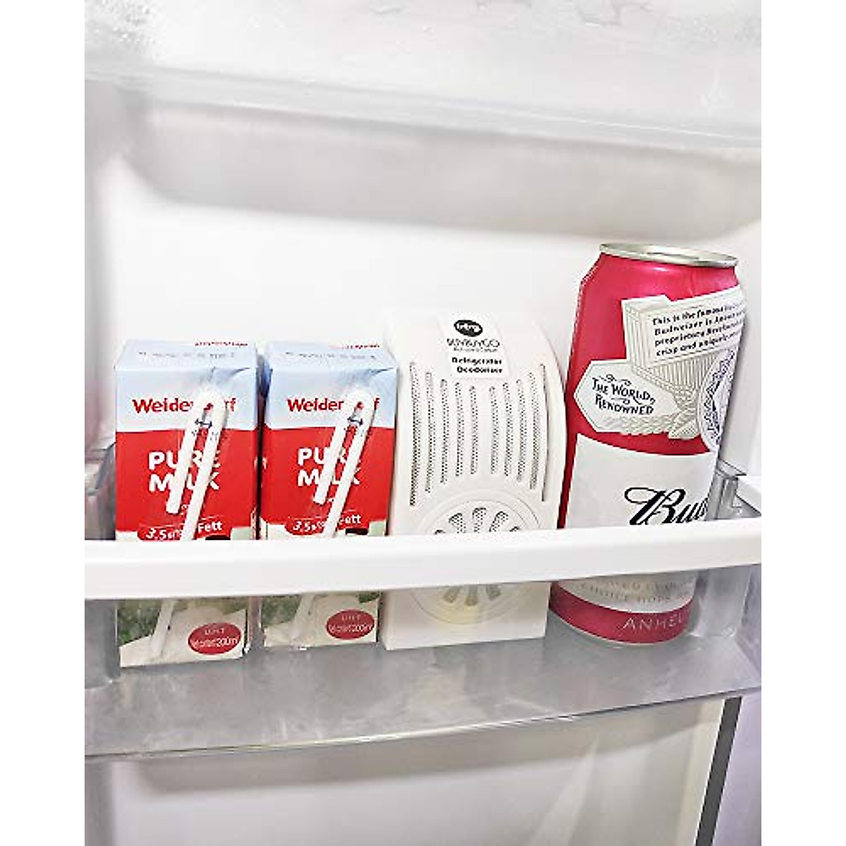 [8-Pack x 200g] Charcoal Bags with Plastic Box, Activated Carbon Bamboo Charcoal Air Purifying Bag for Refrigerator, Wardrobe, Closet, Shoebox, Drawer, Pet Home, Storage Room