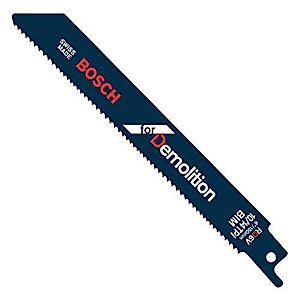 Bosch RD6V 5-Piece 6 In. 10/14 V TPI All-Purpose Demolition Reciprocating Saw Blade