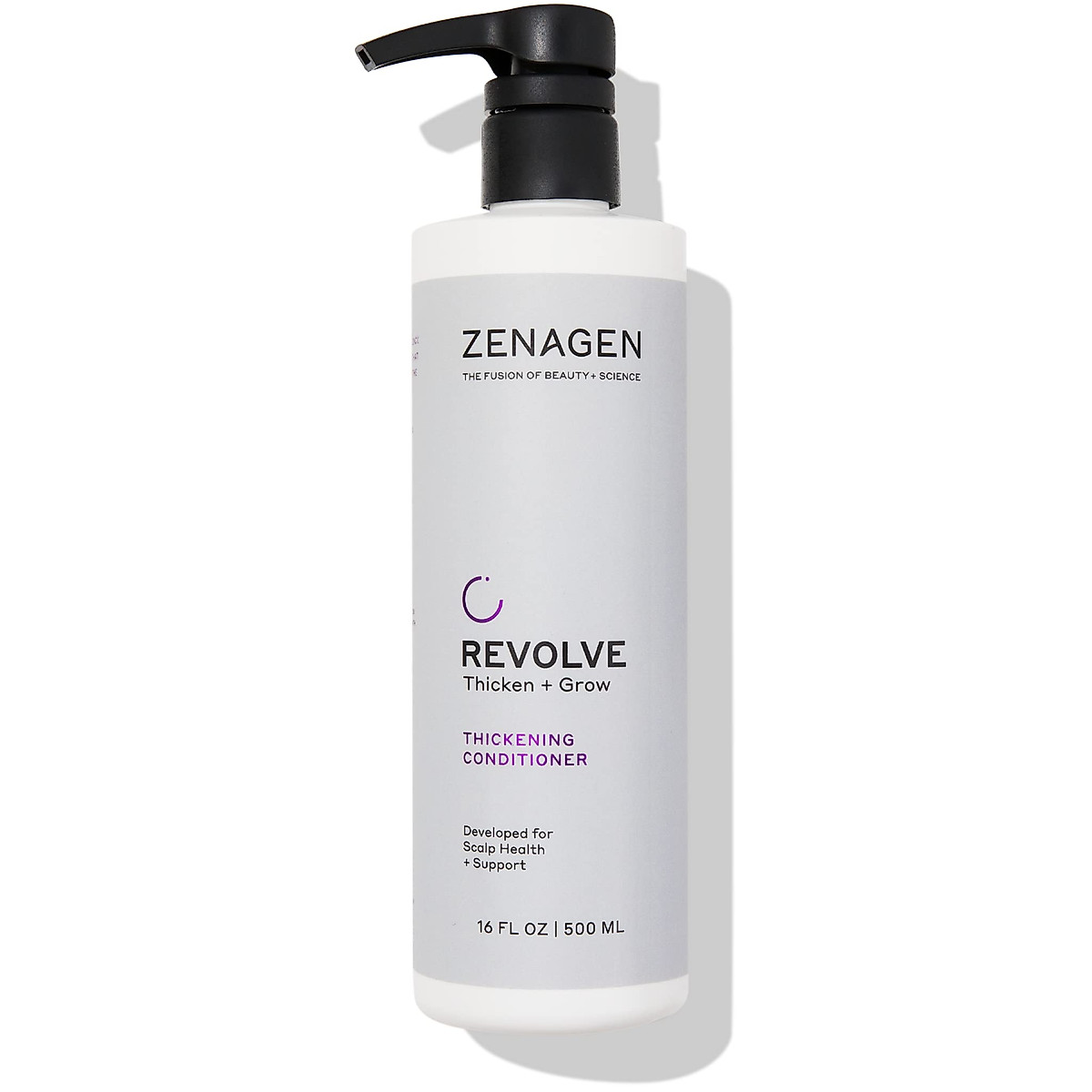 Zenagen Revolve Conditioner (Unisex) | Supports Scalp Health & Appearance of Fuller, Healthier Hair, Developed for Fine & Visibly Thinning Hair, Plant-Based, Color-Safe, Vegan, For All Hair Types