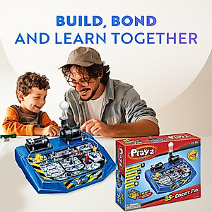 Playz Electric Piano Circuit Board for Kids - 38+ Music Lab Experiments, Kids' Electronics Kit, DIY Engineering Toy & Educational Science Kits, & STEM Projects for Kids Ages 8-12, Teens, Boys, & Girls