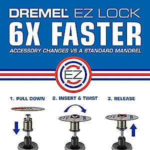Dremel EZ413SA EZ Lock 240 Grit Sanding Disc