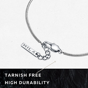 Square Chain Bracelet for Men and Women l Stainless Steel, Minimalist Bracelet, Simple Pure Design, Mens Bracelet, Silver Bracelet Alternative, Made in Miami