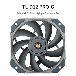 Thermalright Silver Soul 135 Dual Tower CPU Air Cooler, 6x6mm Heat Pipes, TL-D12PRO-G PWM Fan, Aluminium Heatsink Cover, AGHP Technology, for AMD AM4/Intel 1700/1150/1151/1200/2011/2066