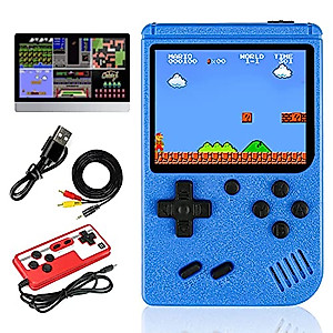 Handheld Game for Children, Portable Retro Video Game with 500 Classic FC Games 2.8-Inch Color Screen, Retro Mini Game, Support TV Connection & Two Players