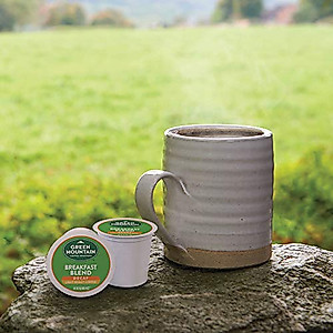 Green Mountain Coffee Roasters Decaf Breakfast Blend, Single-Serve Keurig K-Cup Pods, Light Roast Coffee, 32 Count (Pack of 2)