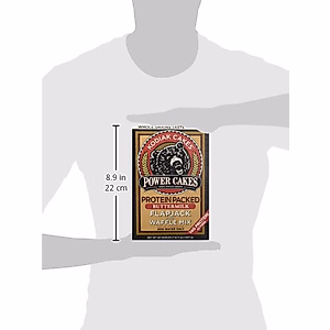 Kodiak Cakes Power Cakes All Natural Non GMO Protein Pancake/Flapjack/Waffle Mix, Buttermilk, 20 Ounce