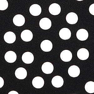 TableCraft BBQ Metal Handle 13-Inch Non Stick Coating Round Grilling Wok, Small, Black