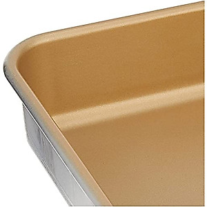 Nordic Ware Naturals Aluminum NonStick 9x9-Inches Square Cake Pan