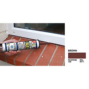 CT1 CT1BROWN Construction Adhesive Colours (Brown 290ml) Unique Sealant