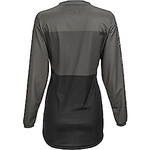 Fly Racing 2022 Adult Women's F-16 Jersey (Grey/Black/Pink, Small)