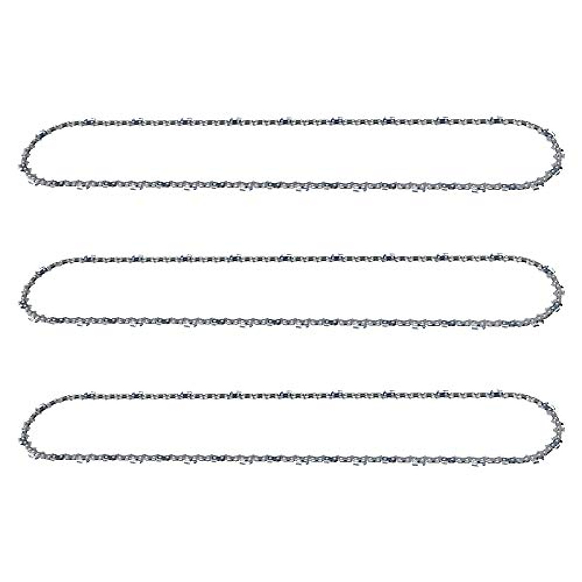 ZENTOP 16-Inch 3 Pack Chainsaw Chain .325" Pitch .050" Gauge 66 Drive Links Wood Cutting Saw Chain for Chainsaw Parts fits Craftsman, Echo, Homelite, Poulan, Remington