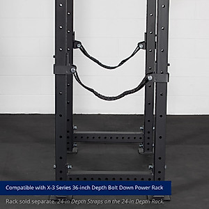 Titan Fitness Strap Safety System X-3 Series 36- in. Depth