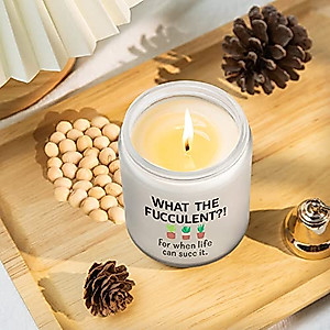 Funny Gifts for Women, Men- Birthday Gifts for Best Friends, Her, Him, Girlfriend, Sister, Plant Lover- Unique Christmas Gifts & Valentines Day Gifts- Mother's Day Gifts Mom- Lavender Candles