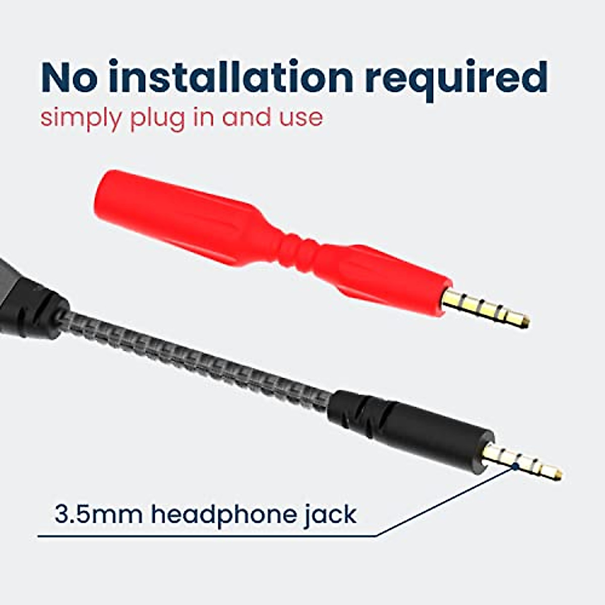 Brenthaven Edge Rugged Wired Over Ear Headphones with Mic, 3.5mm Jack, Long Tangle Free Cord - Comfortable, Durable, Lightweight and Drop Tested for Kids, K-12 Students, Classroom, School Use - Gray