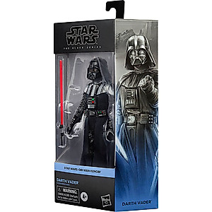 STAR WARS The Black Series Darth Vader Toy 6-Inch-Scale OBI-Wan Kenobi Collectible Action Figure, Toys for Kids Ages 4 and Up