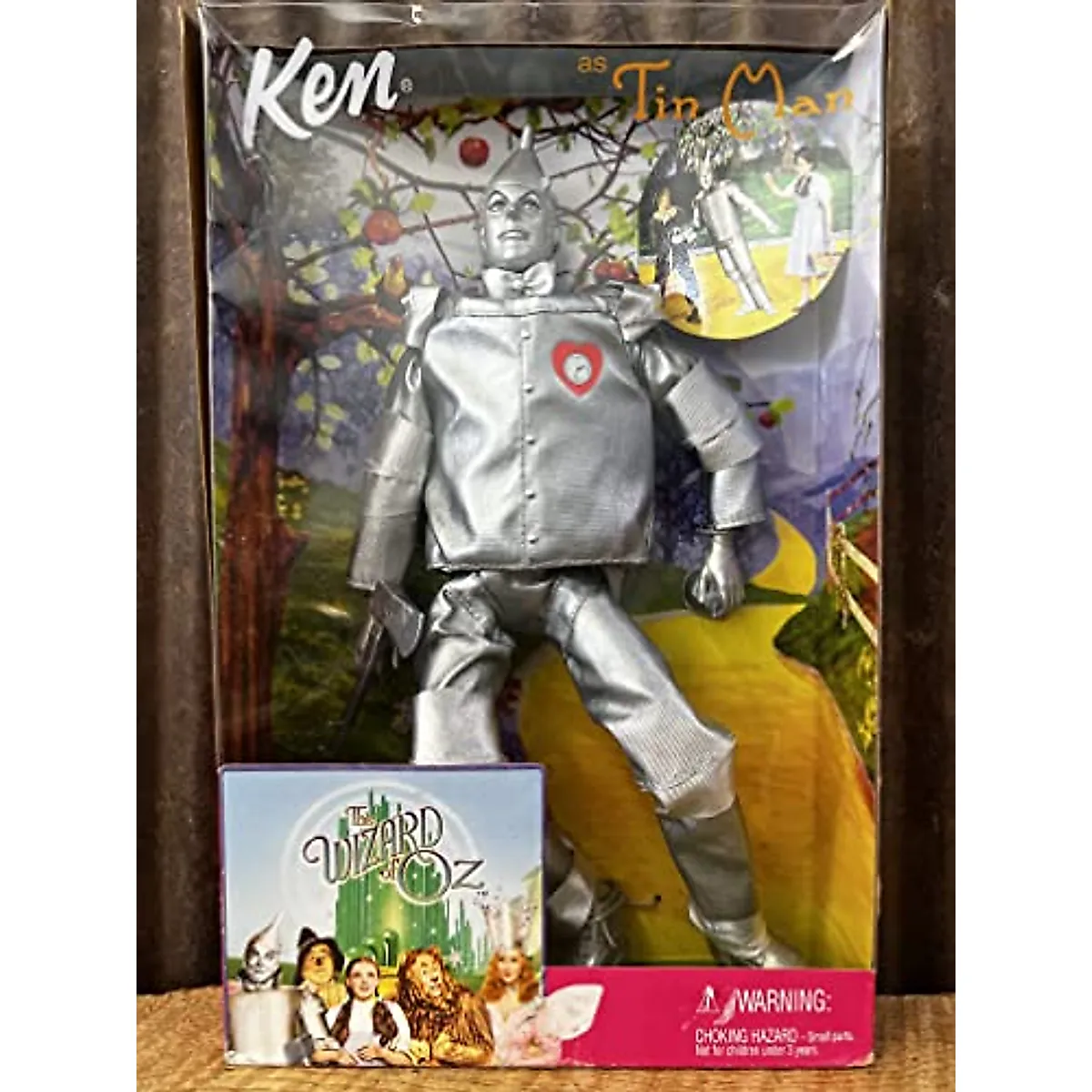Barbie Ken as the Tin-Man in the Wizard of Oz