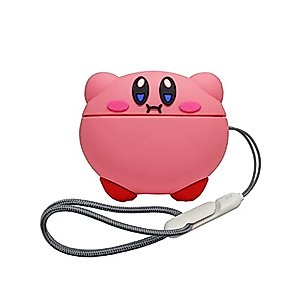 Cartoon Case Design for Apple AirPods Pro (2nd Generation) 2022 Version Adorable Case Soft Silicone Cover Silicone Shockproof Case Anti-Fall Case for Airpod Pro2 Case (Pink Monster)
