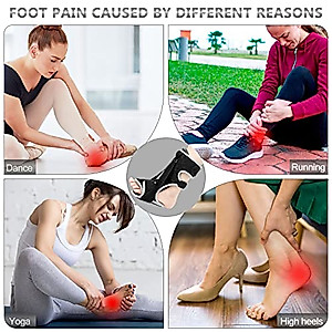 2 Pack Plantar Fasciitis Night Splint with Arch Support, Plantar Fasciitis Relief Brace, 2 Adjustable Straps Plantar Fasciitis Night Splint Relief Plantar Fasciitis, Foot Drop, Achilles Tendonitis, Day&Night