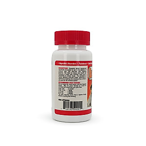 Multivitamin & Minerals Dietary Supplement Small Dogs & Cats by Interfarma Corp | Heart, Digestion, Skin, Coat, & Joint Support | with Vitamins, Minerals, Iron, Calcium, & Folic Acid | 60 Tablets