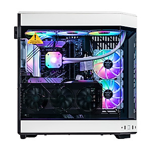 Velztorm Praetix 14th Gen AI Focused Gaming Desktop (Intel i9-14900K 2.40GHz, GeForce RTX 4090 24GB, 32GB DDR5, 2TB PCIe SSD + 2TB HDD, 360mm AIO, 1000W PSU, WiFi 6, BT 5.2, Win 11 Home) VELZ0076