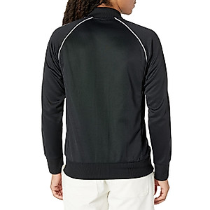 adidas Originals mens Adicolor Classics Primeblue SST Track Jacket Black/White X-Large