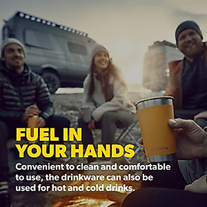 DOMETIC Thermo Tumbler, Stainless Steel, Vacuum Insulated with Splash Resistant Press-fit Function Lid (Moss, 20 Oz)