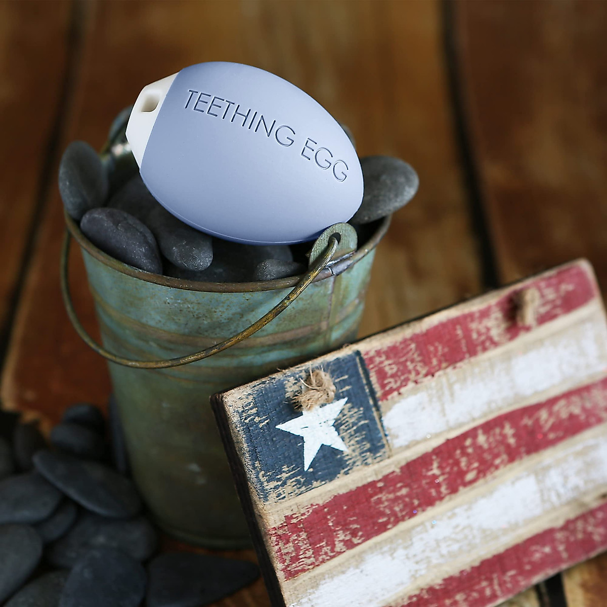 The Official Teething Egg Baby Teether Lavender - Teething Toys for Babies 0-6 Months and 6-12 Months Infant Sensory Toys - Top Baby Shower and Registry Gift