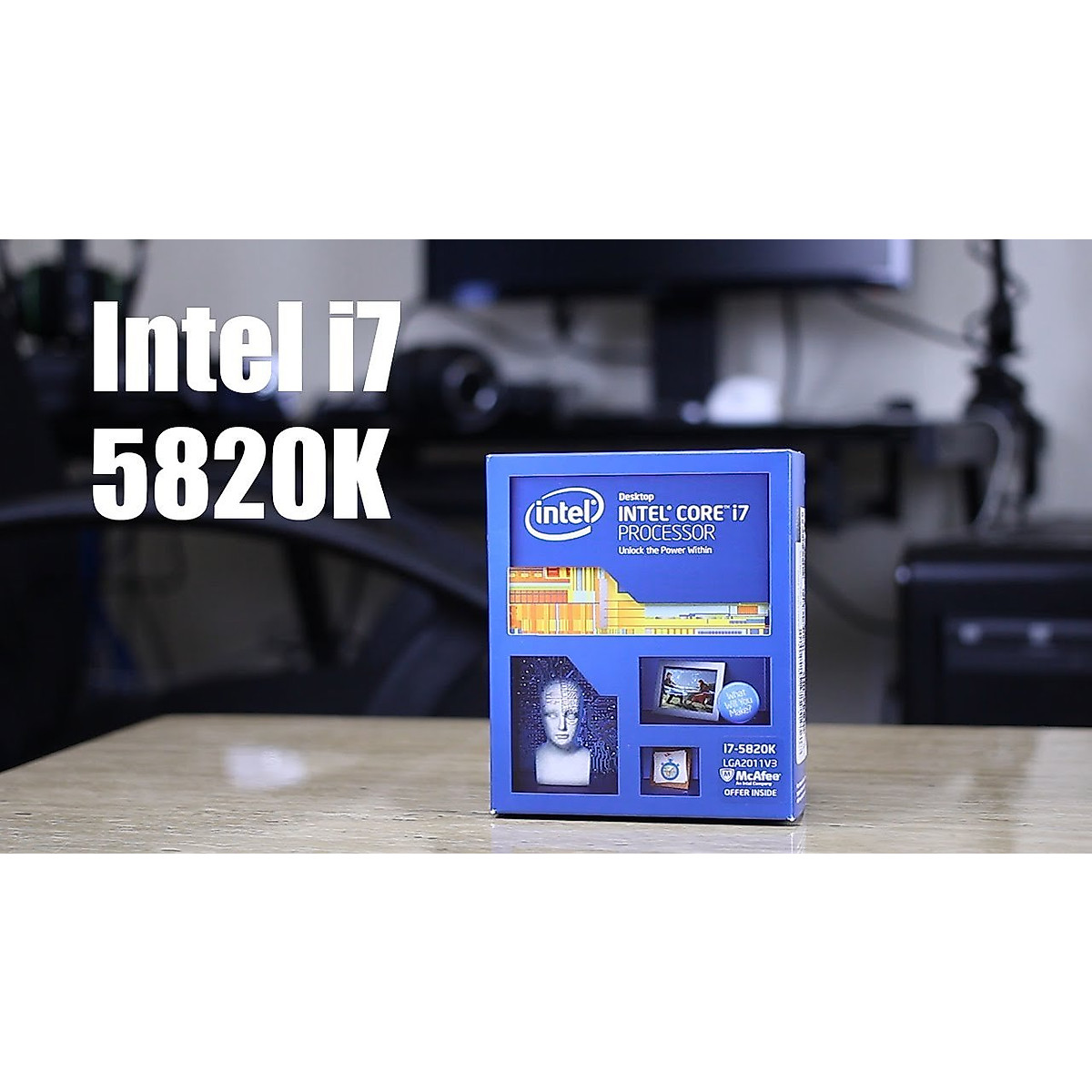 Intel Core i7-5820K Desktop Processor (6-Cores, 3.3GHz, 15MB Cache, Hyper-Threading Technology)
