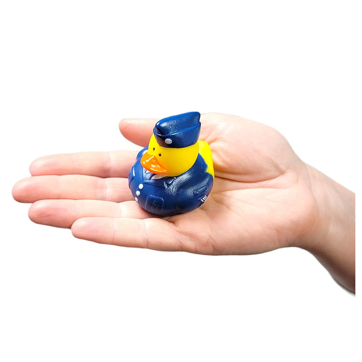 Cool Rubber Ducks (2") Standard Size. (12 Pack) Cute Duck Bath Tub Pool Toys. (Uniform Armed Forces Rubber Ducks)